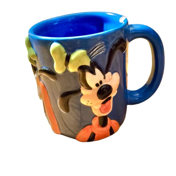 Disney | Kitchen | Disney Blue Goofy 3d Coffee Or Tea Mug | Poshmark